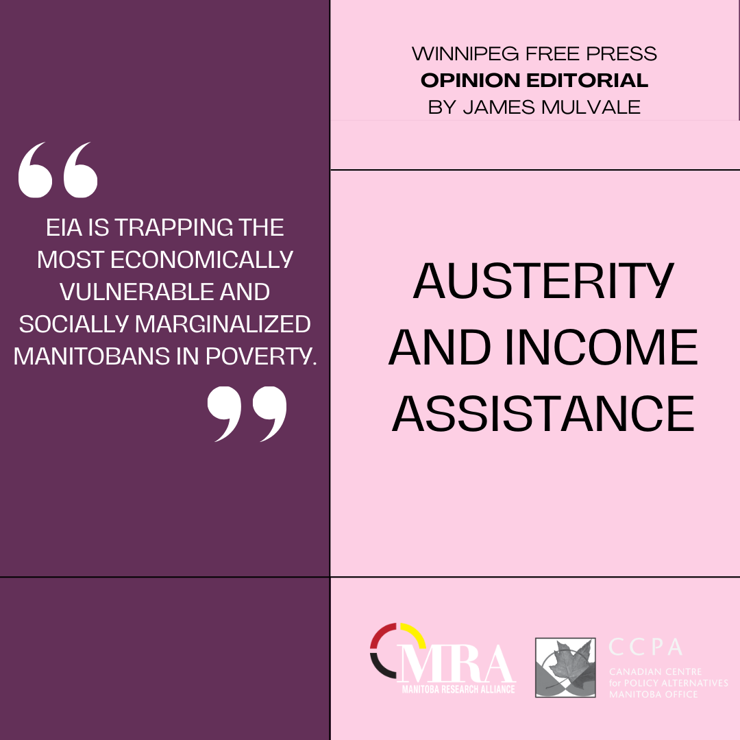 Austerity and income assistance